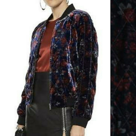 Joie | Jackets & Coats | Joie Velvet Quilted Bomber Jacket | Poshmark